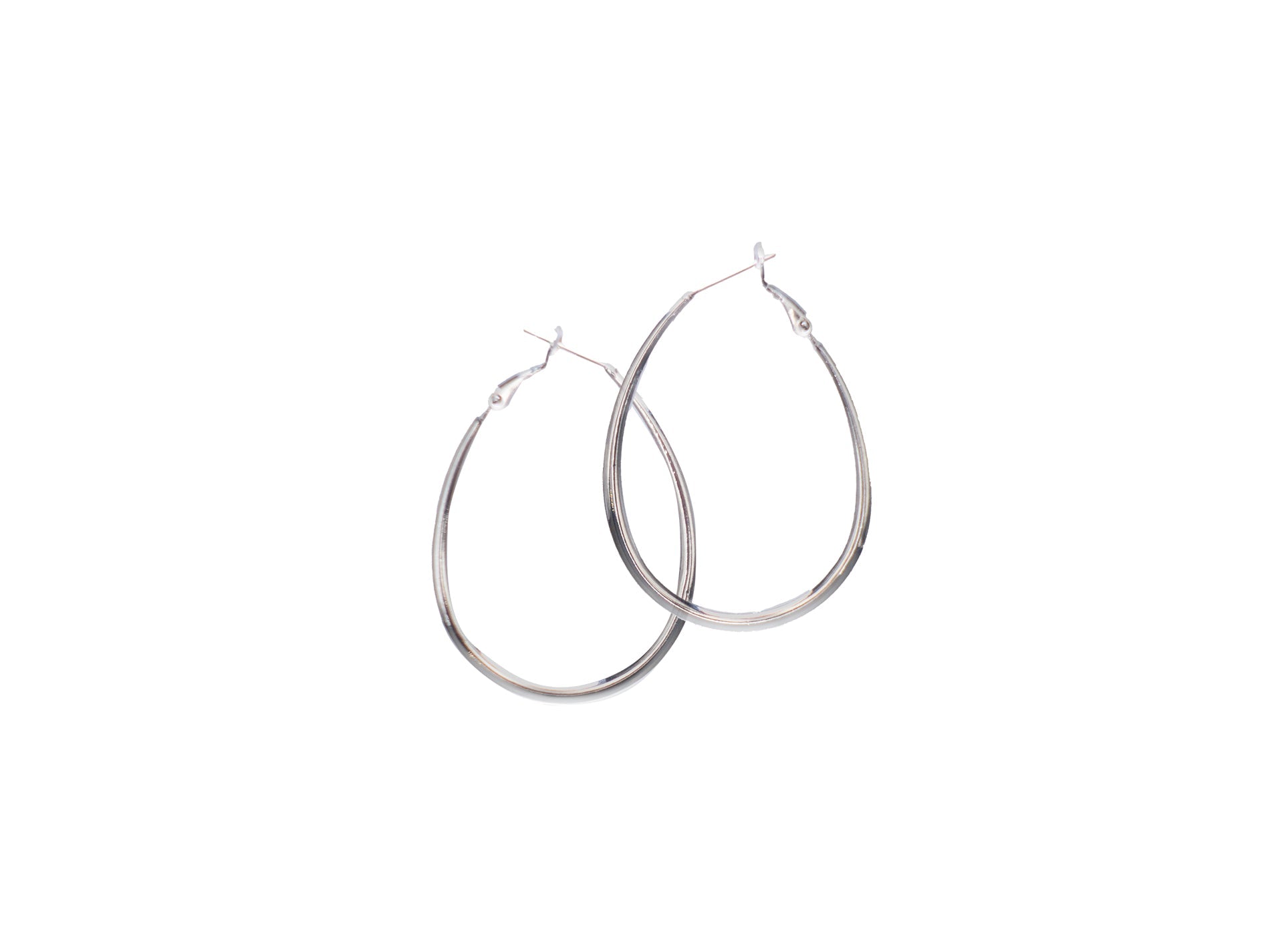 Earrings | Flat Hoops Earrings